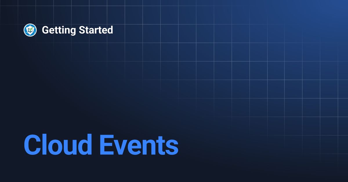 Cloud Events | Getting Started
